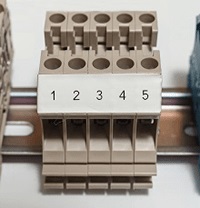 Aggressive Adhesive Multi-purpose Nylon Terminal Block Labels with ...