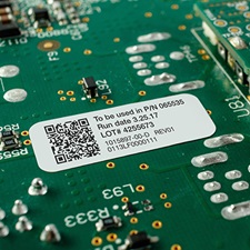 Fully automated labelling for printed circuit boards
