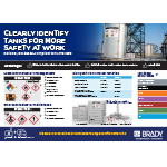 Reliable, ISO 20560-compliant tank markers